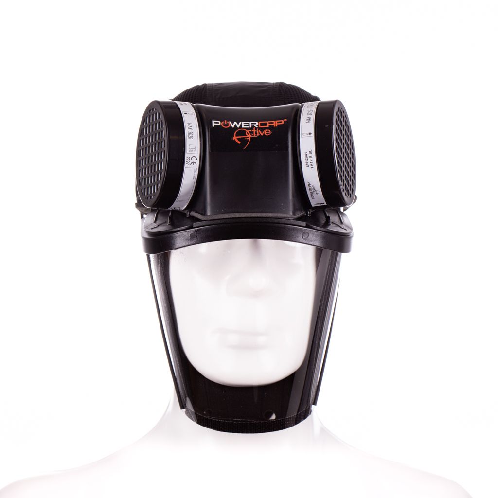Friskluftsmaske oppladbar komplett PowerCap