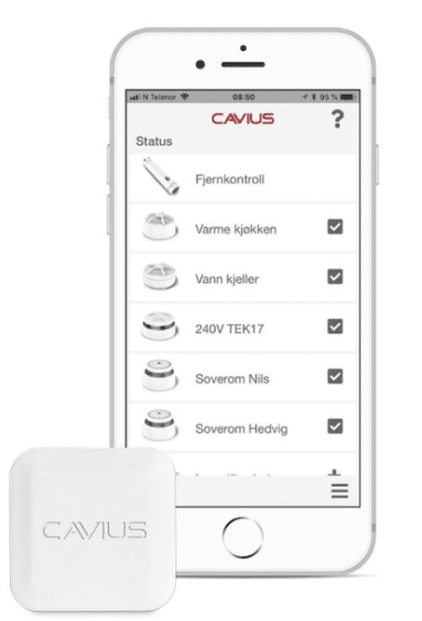Cavius HUB/ sentral for brannalarmer